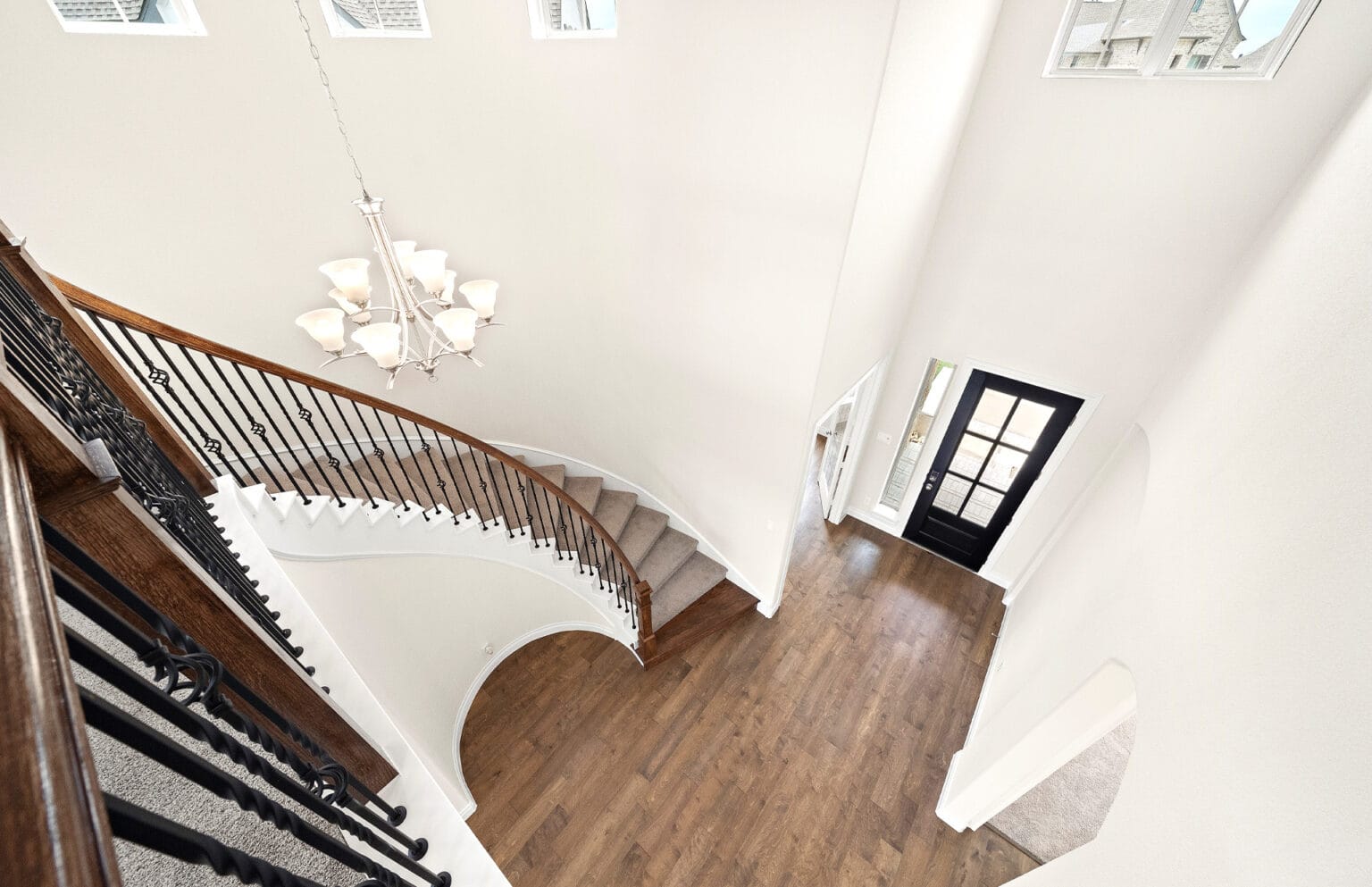 11102 Zinnias Court - 3799 - B1 - Stairs | Ravenna Homes | Houston Home ...